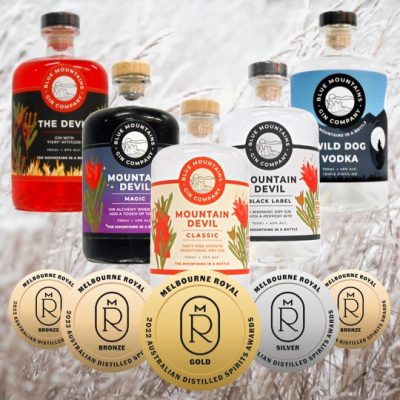 Blue Mountains Gin Company wins five awards at the Australian Distilled Spirits Awards - Blue ...